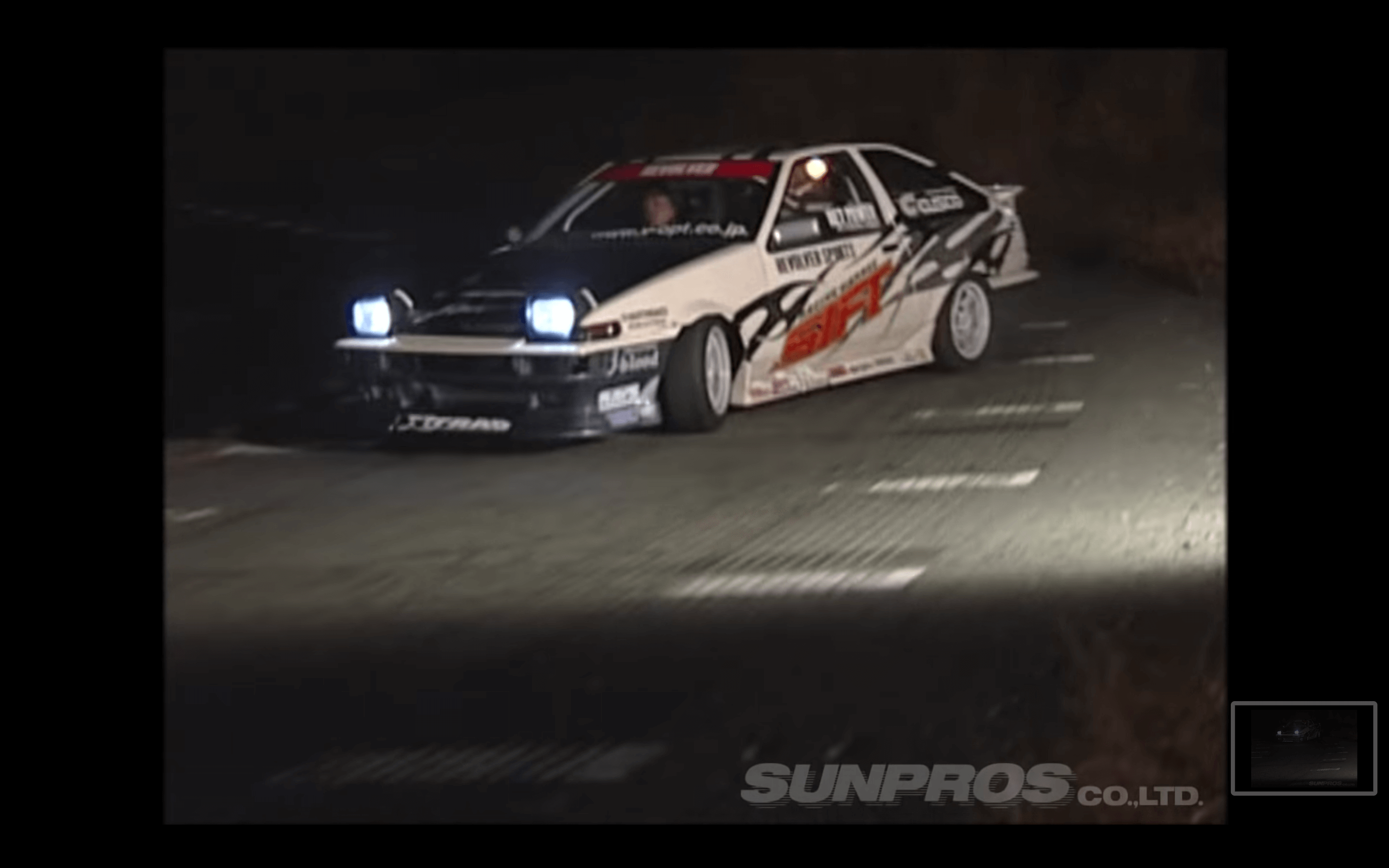 【リアル頭文字D】D1仕様のAE86が公道で全開走りww｜クルまと！